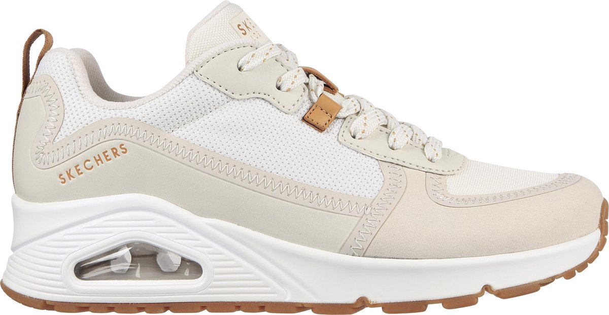 Skechers Uno - Layover Dames Sneakers - Off White - Maat 36 | bol