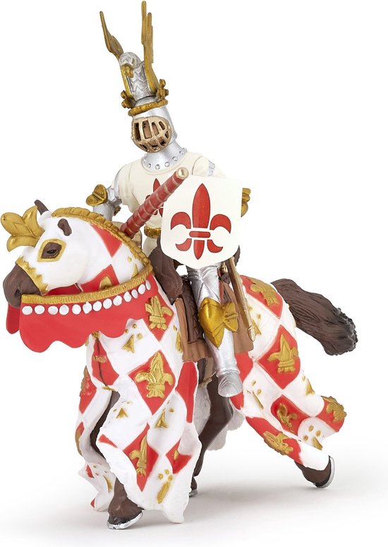 Papo History Witte Ridder Fleur De Lys 39790 | bol