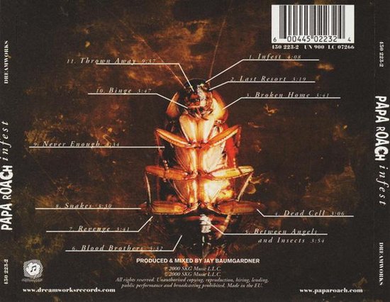 Infest, Papa Roach | CD (album) | Muziek | bol.com