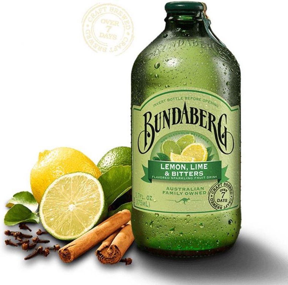 Bundaberg | Lemon Lime & Bitters | 12 x 375ml | bol