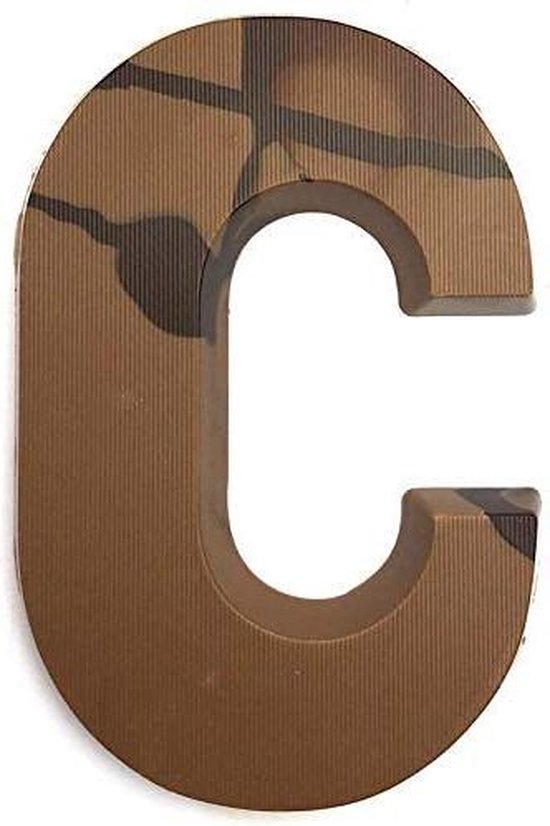 Joe & Mien Ambachtelijke Chocolade letter 'C' - Melk - 1 x 200 gram ...