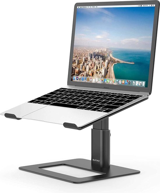 Selwo Laptopstandaard, in hoogte verstelbare laptop-riser ...