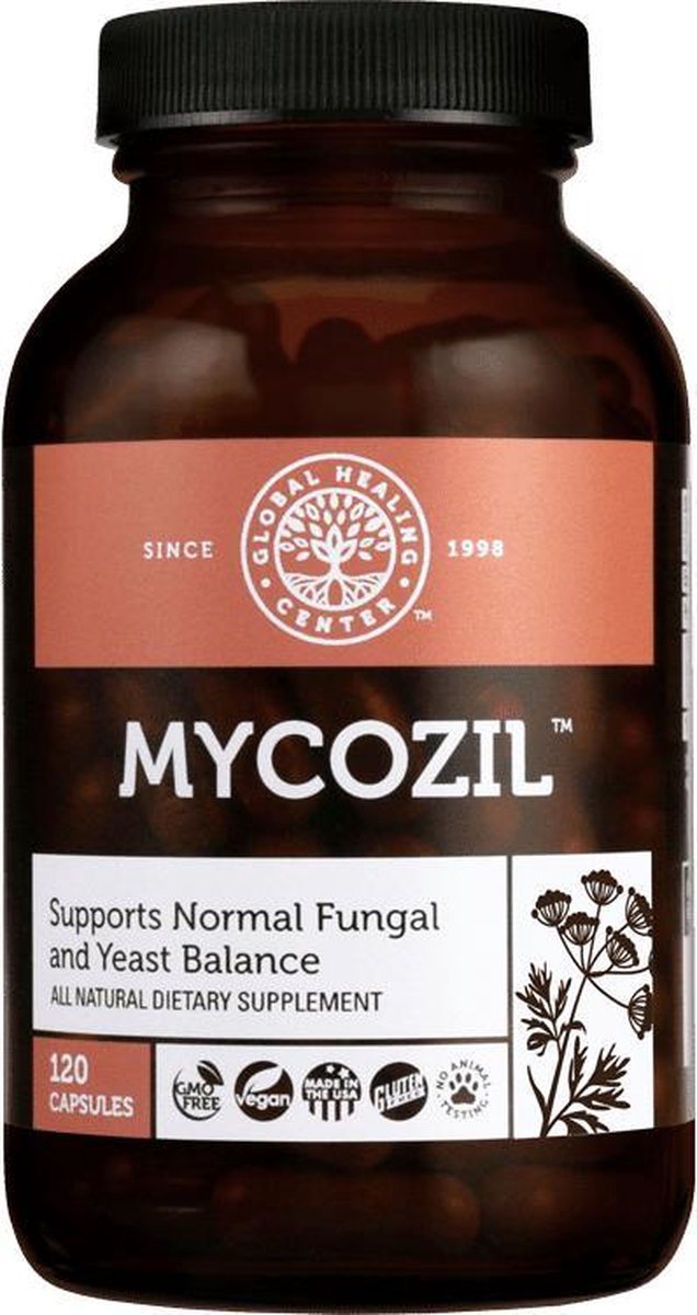 Mycozil (plantaardig) 120 capsules - Global Healing | bol