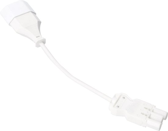 LED's Light Adapter GST18 naar Europlug (EU STEKKER) - 10 cm - Wit | bol
