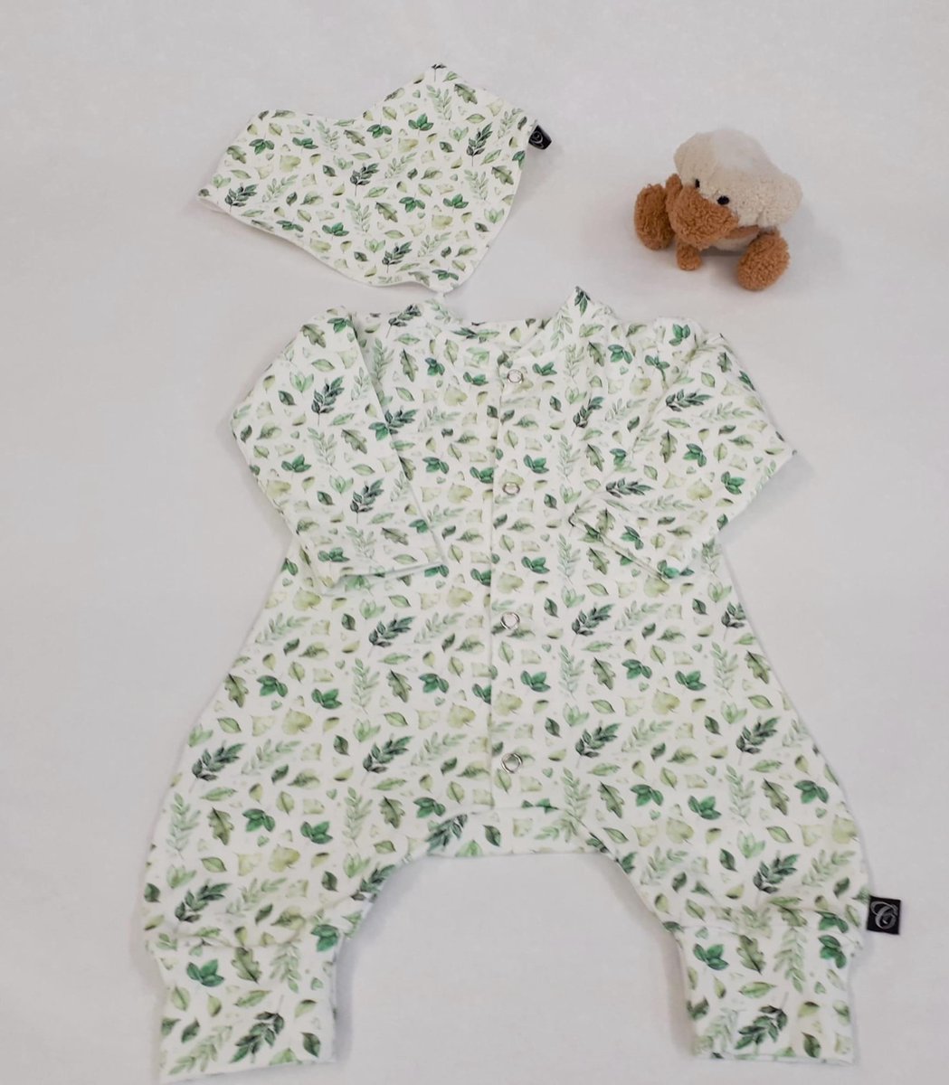 Newborn Boxpakje Unisex maat 62 groene blaadjes | bol.com