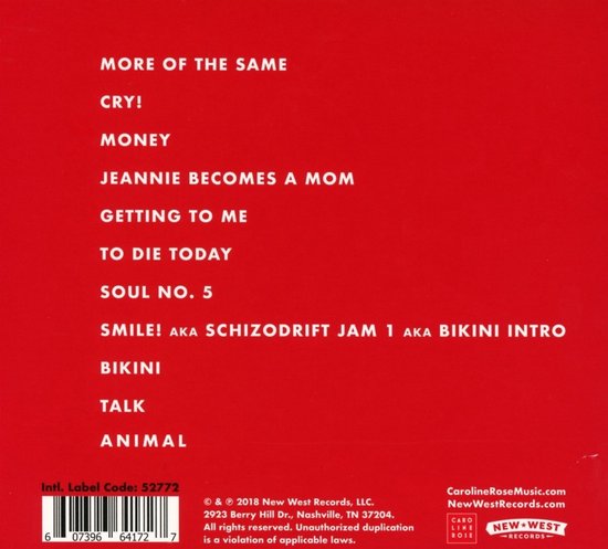 Loner, Caroline Rose | CD (album) | Muziek | bol