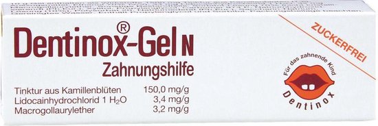 Dentinox - Kamille gel voor doorkomende tandjes | bol