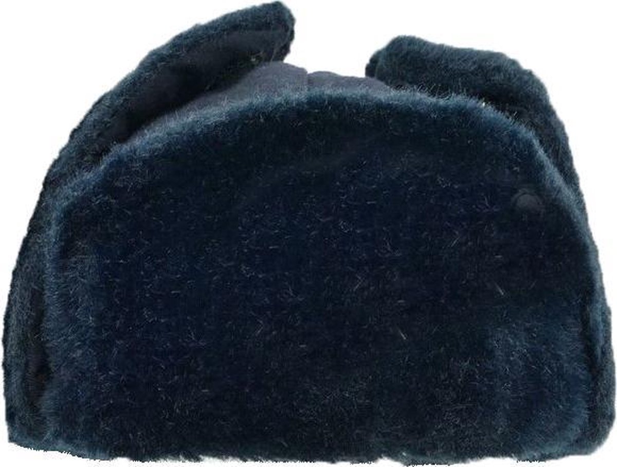 Hassing Bontmuts met oorflappen – Donkerblauw maat 54 – Russische Muts ...