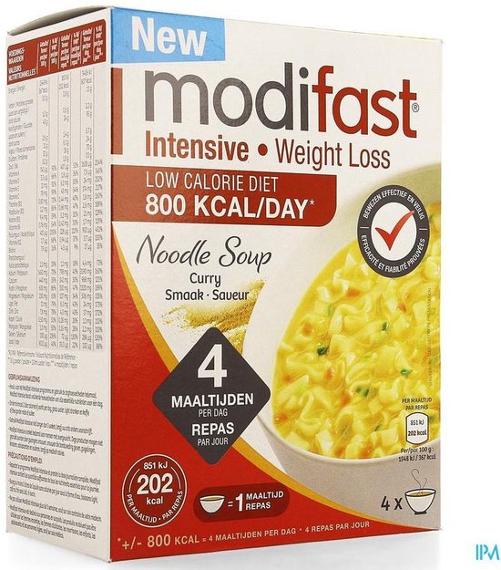 Modifast Intensive Noodles Soep 800 kcal-220g | bol.com