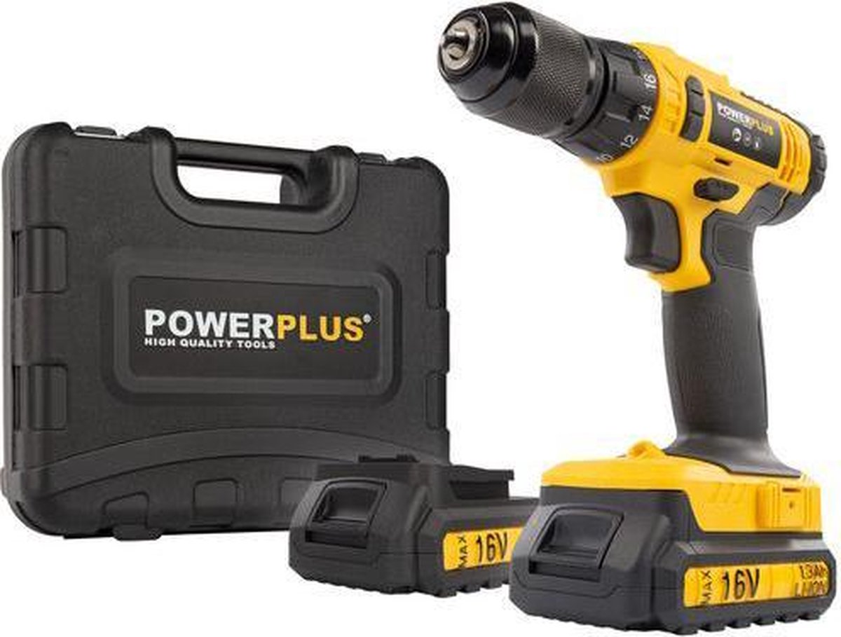 Powerplus POWX00425 Accuboormachine - Schroefboormachine - Boormachine ...