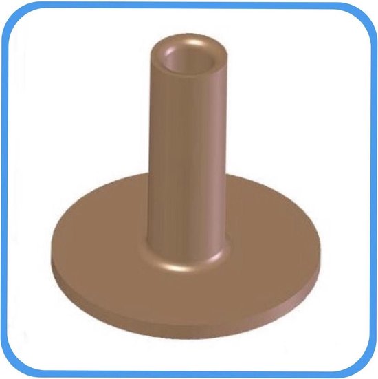 Golf tees - Driving range tees - 50 mm - rubber - 30 stuks | bol.com