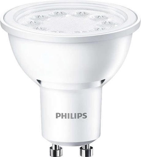 Philips Led Reflector 230v 5w Vervangt 50w Gu10 50mm 2700 Warm Wit