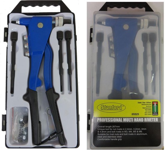 Poptang popnageltang Profi M3 M4 M5 M6 267mm | bol