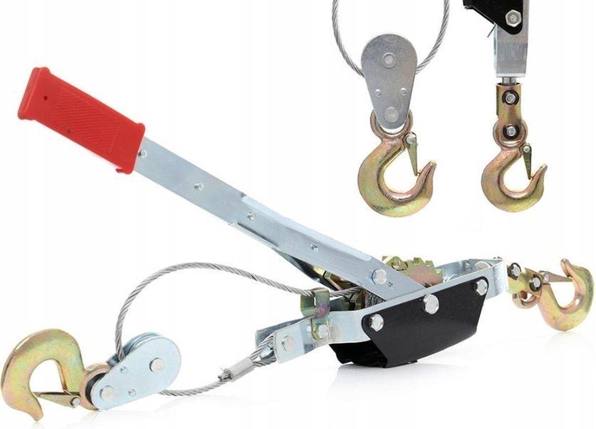 Ha-Ma Tools Handtakel met Kabel - tot 2 ton | bol