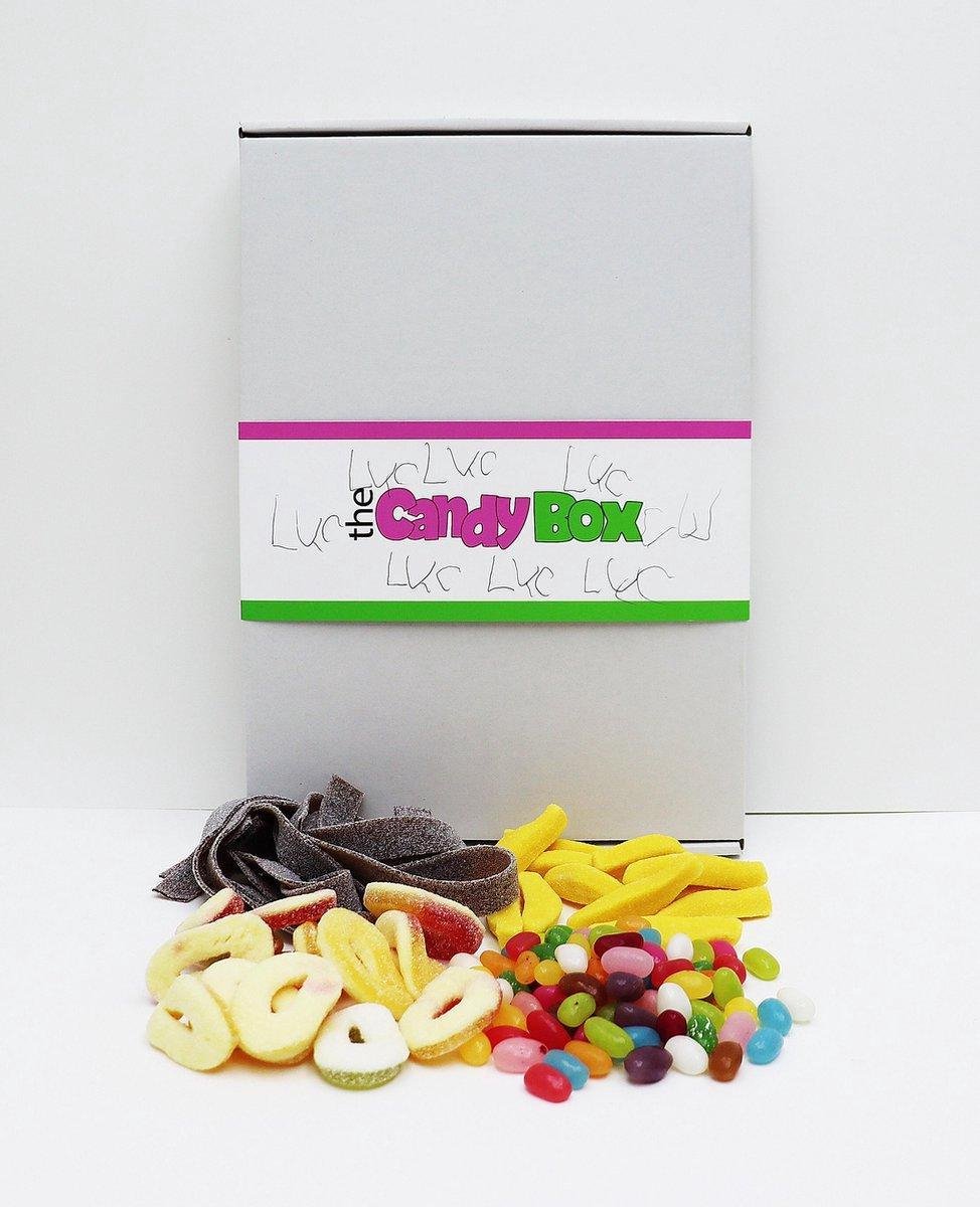 Snoep mix pakket & Snoepgoed doos - The Candy Box - Lucky Luc Box - 0,5 ...