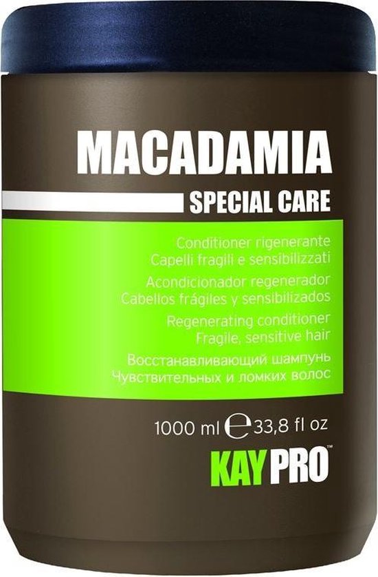 KayPro Macadamia conditioner 1000 ml - conditioner voor dun, breekbaar ...