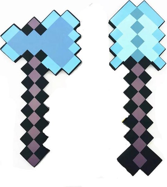 Minecraft Bundle - Minecraft Hache + Pelle - Minecraft Sword ...