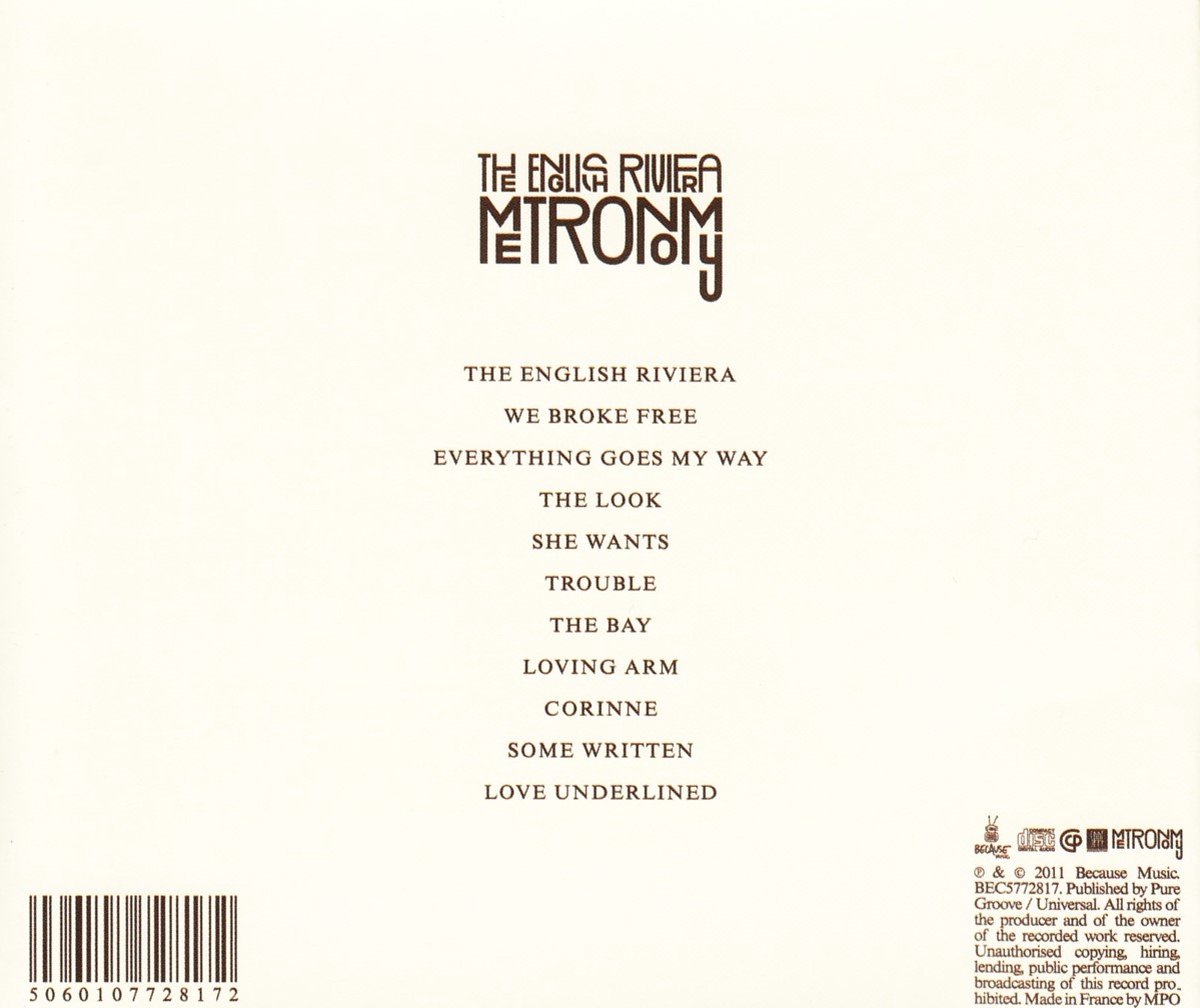 Metronomy - The English Riviera (CD), Metronomy | CD (album) | Muziek ...