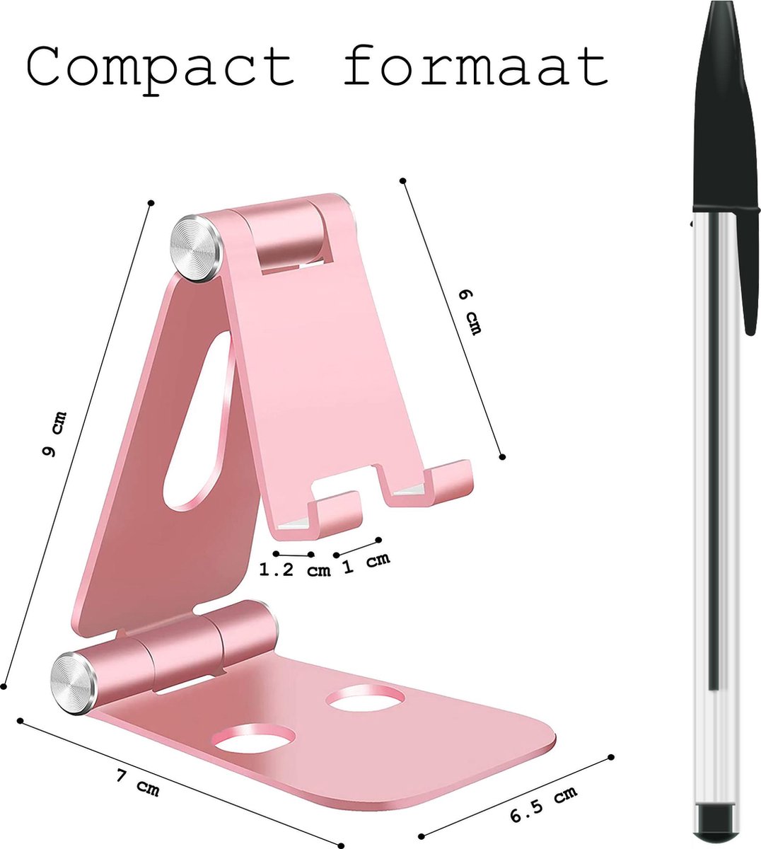 Telefoonstandaard Bureau Telefoon Houder Aluminium - Telefoonhouder ...
