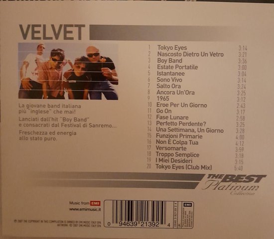 Velvet: The Best Platinum Collection, Velvet | CD (album) | Muziek | bol