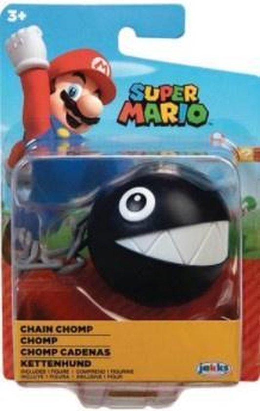 Super Mario Mini Action Figure - Chain Chomp | bol.com
