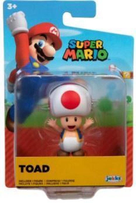 Super Mario Mini Action Figure - Toad | bol