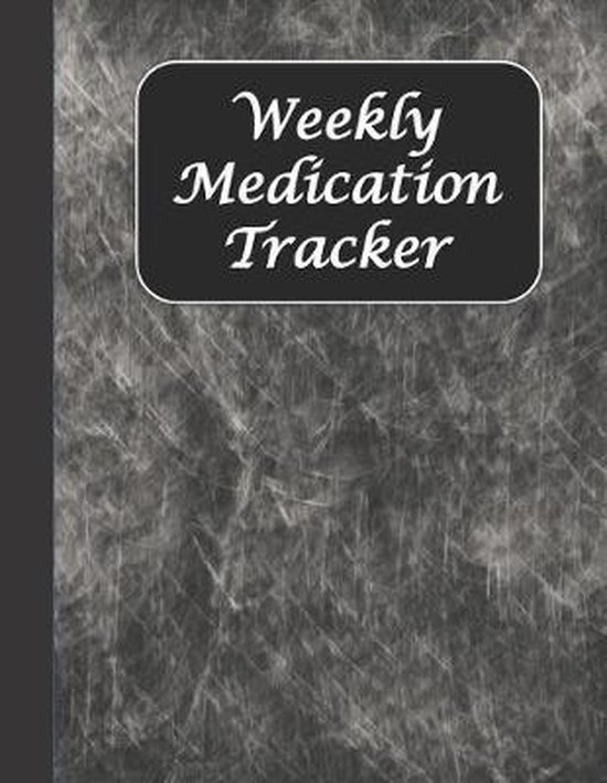 Weekly Medication Tracker, Aramora Journals | 9781671684348 | Boeken ...