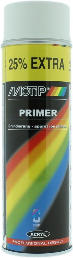 MoTip Primer Wit spuitbus 500ml | bol