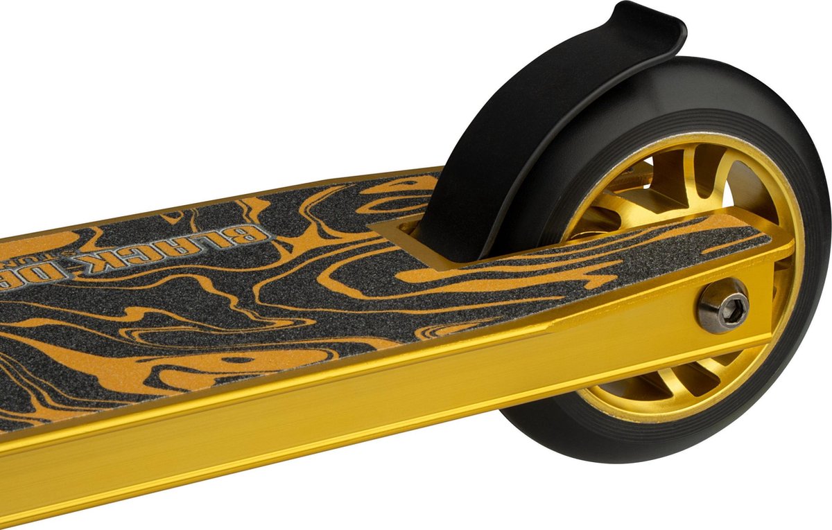 Black Dragon Stuntstep - Liquid Gold - Goud/Zwart | bol.com