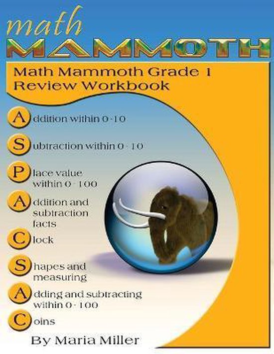 Math Mammoth Grade 1 Review Workbook | 9781942715429 | Maria Miller ...