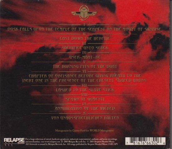 Annihilation Of The Wicked, Nile | CD (album) | Muziek | bol