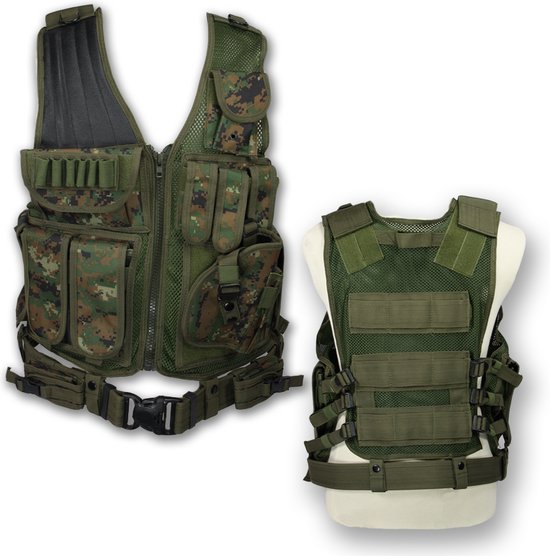 Tactical vest Predator digital WDL camo | bol