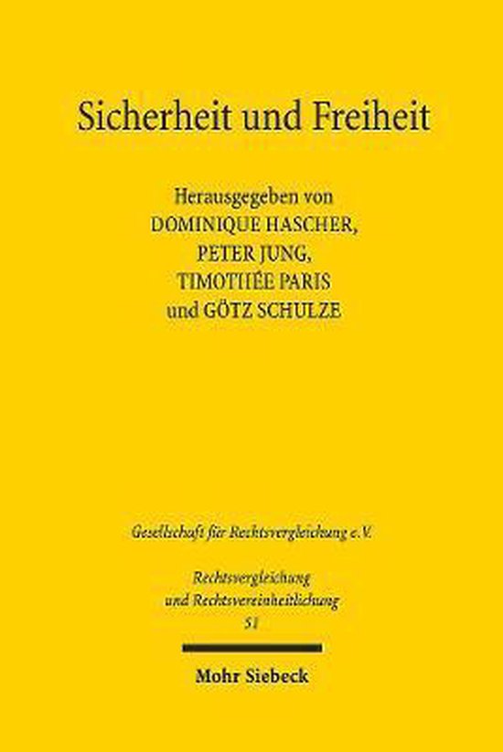Sicherheit und Freiheit | 9783161558641 | Boeken | bol.com