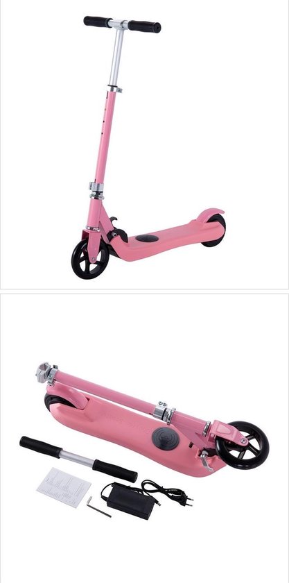 Elektrische Step voor Kinderen – E-step voor Kids – Roze, Blauw en ...