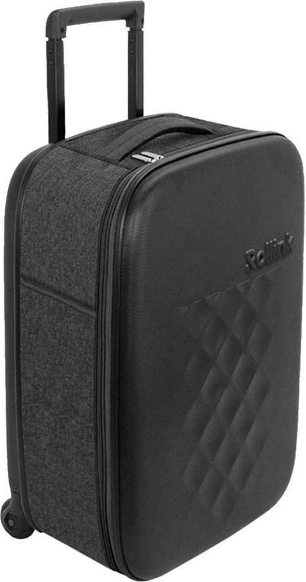 Valise à Bagage à main pliable Rollink Flex Earth 55 noir | bol.com