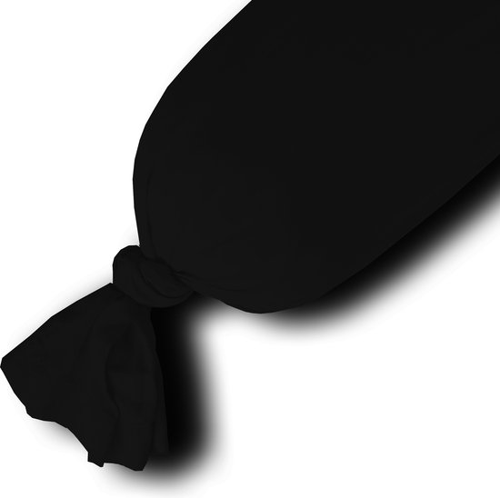 Guling BasicXL Rolkussen met sleeve antraciet - Body pillow ø25 x 100 ...