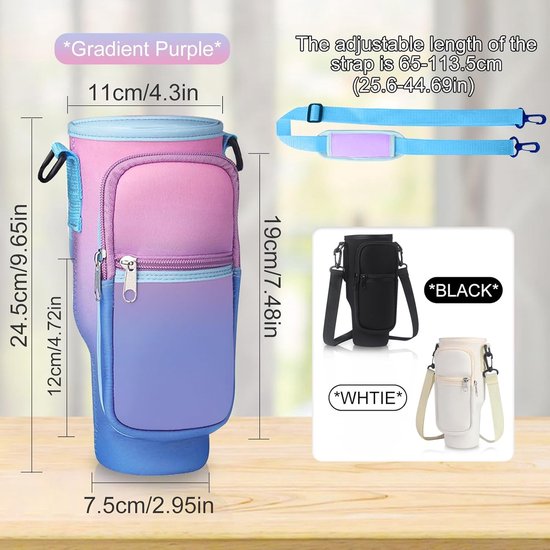 Waterfles Houder en Tas - Multifunctionele Flessendrager en Drinkfles ...