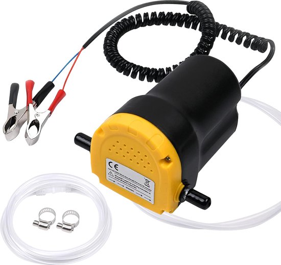 Oliezuigpomp - 12V 60W - Dieselpomp - Brandstofpomp - voor Motorolie en ...