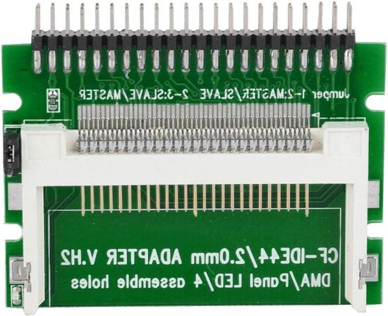 Compacte Flash CF naar 25 inch 44Pin IDE HDD - Adapter voor Laptop SSD - Ondersteuning... | bol