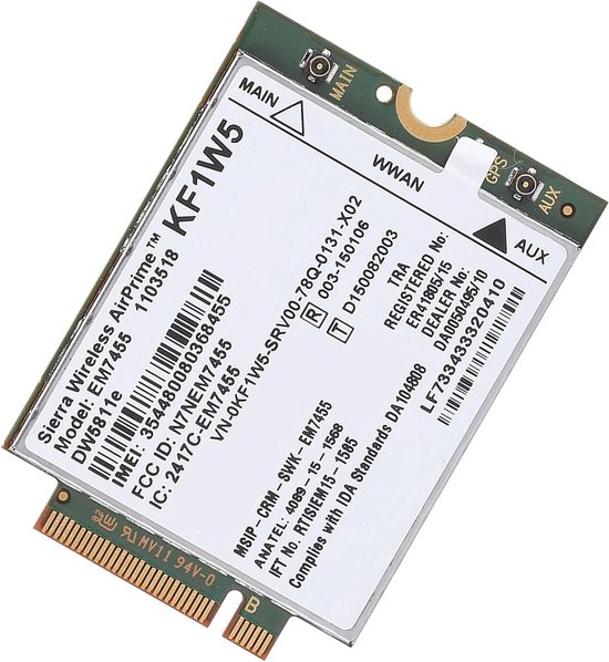 Mini 4G LTE WWAN NGFF Kaart Module Vervanging - Draadloze EM7455 ...