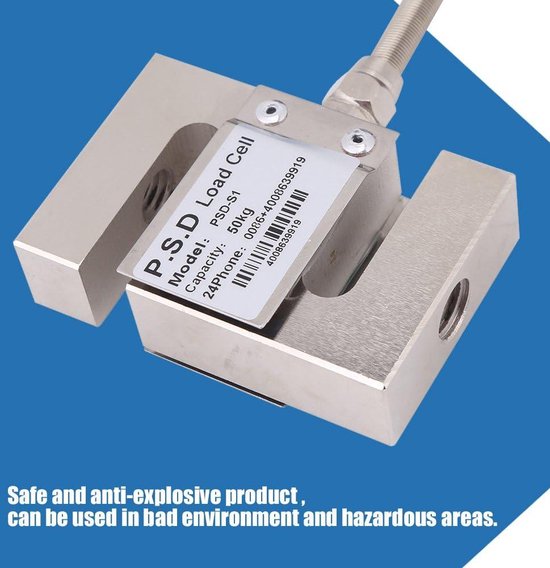 Draagbare Load Cell Sensor voor Containergewicht - 50KG - Hogedruk ...