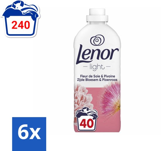 Lenor - Wasverzachter - Zijdebloesem & Pioenroos - 40 Wasbeurten - Voordeelverpakking... | bol