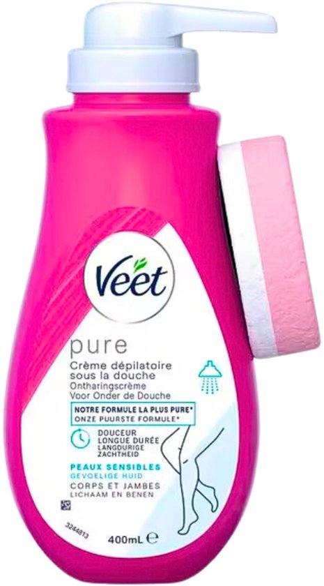 Veet Pure - Ontharingscrème - Gevoelige Huid - Geen Geur van Ammoniak ...