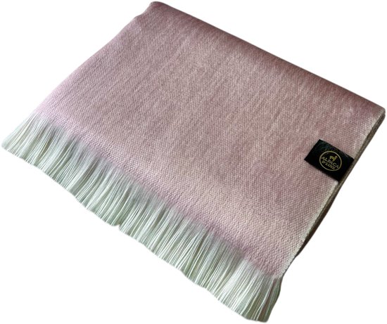Alpaca D'Luxe Sjaal - Licht oud roze - Scarf - Sjaal van alpacawol ...