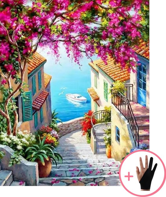HobbyMania Schilderen Op Nummer Volwassenen - Zomer In Italië ...