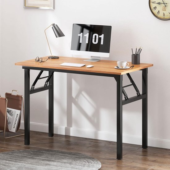Computer Tafel - Bureau 100 x 60 x 75 cm - Werkplek Tafel voor Thuis ...