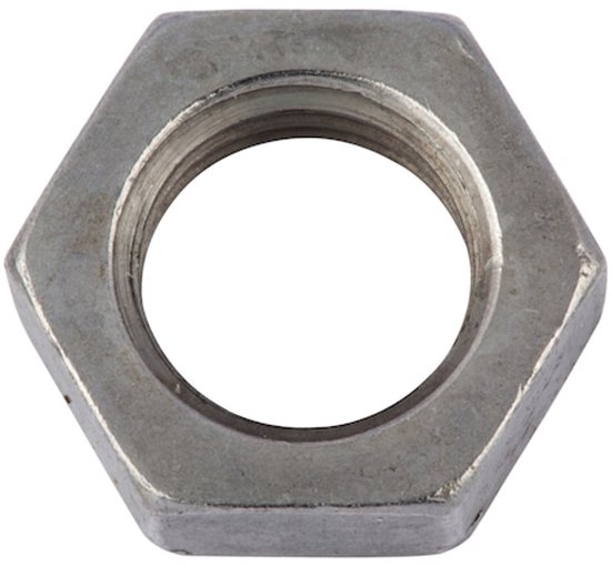 Wurth - Vlakke moer met kleine sleutelgrootte, fijne draad DIN 80705, staal, 14H,... | bol