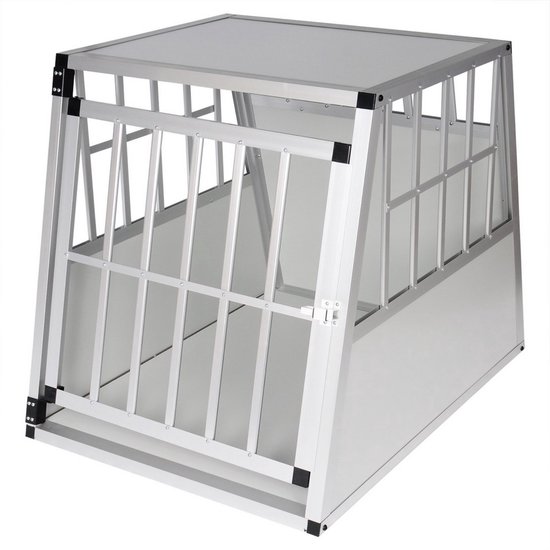 Autobench voor hond - robuust aluminium & MDF - stevige en veilige ...