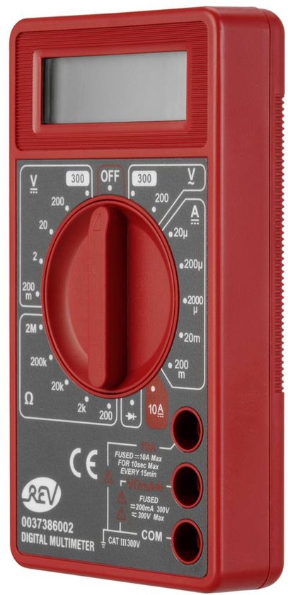 REV Basic Multimeter Digitaal CAT III | bol