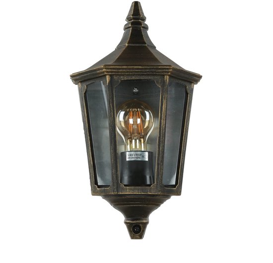 Licht-Erlebnisse - Devon - Wandlamp - IP44 - E27 - van - Aluminium ...